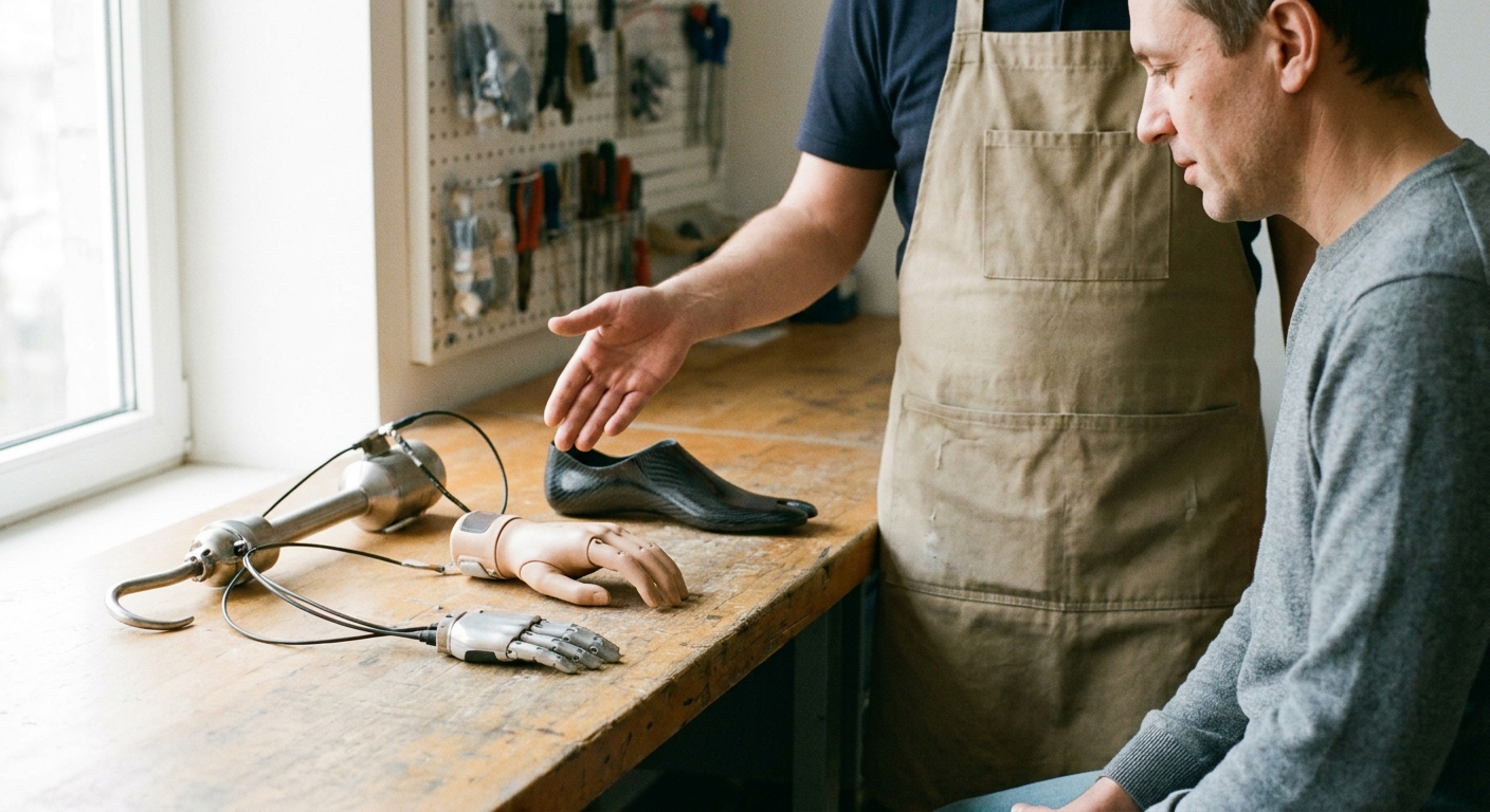 Prosthetic Technology Explained from Body Powered to Bionic - Is Brave